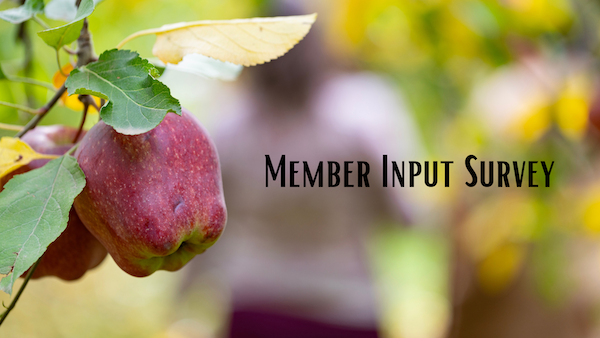 Take the Member Input Survey - American Cider Association